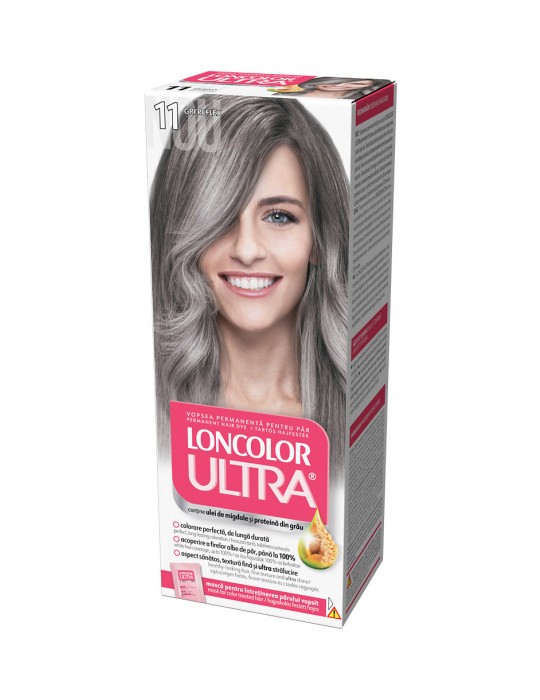 Loncolor vopsea pentru par Ultra 11 Gri reflex | Calla